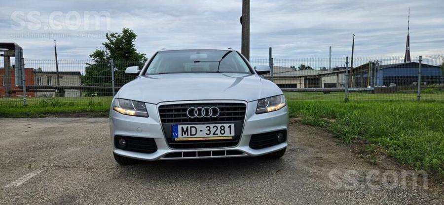 Grey Audi A4 2011 in Riga, with an engine capacity of 2.00 L and mileage of 288 thousand km for 5750 €, photo 1 on AUTOMOTO.COM.LV