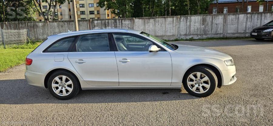 Grey Audi A4 2011 in Riga, with an engine capacity of 2.00 L and mileage of 288 thousand km for 5750 €, photo 6 on AUTOMOTO.COM.LV