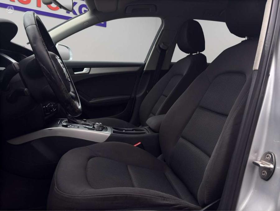 Grey Audi A4 2011 in Vilnius, with an engine capacity of 2.00 L and mileage of 223 thousand km for 6499 €, photo 15 on AUTOMOTO.COM.LV