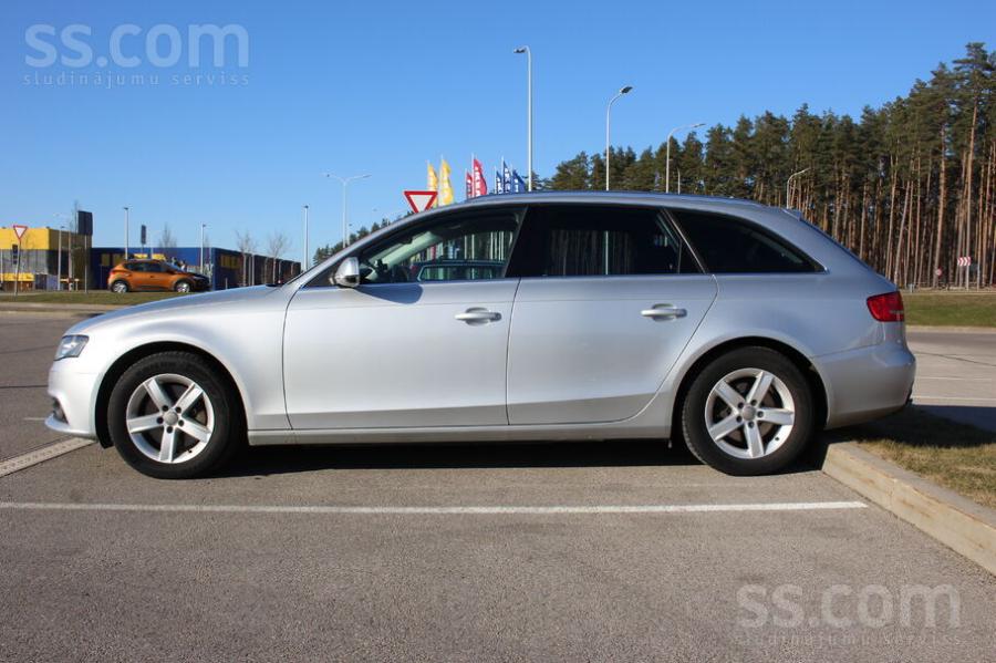 Grey Audi A4 2011 in Riga, with an engine capacity of 3.00 L and mileage of 232 thousand km for 6900 €, photo 4 on AUTOMOTO.COM.LV