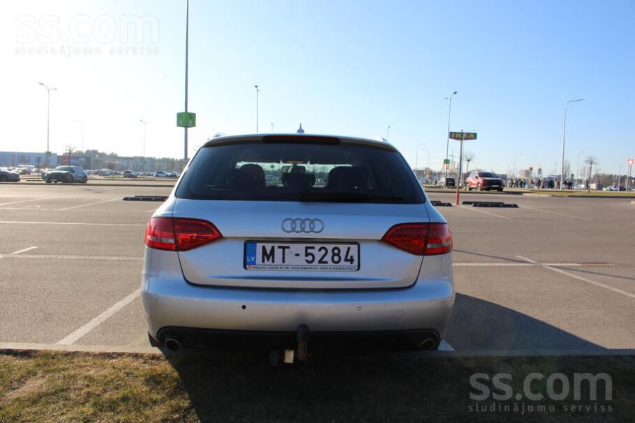 Grey Audi A4 2011 in Riga, with an engine capacity of 3.00 L and mileage of 232 thousand km for 6900 €, photo 5 on AUTOMOTO.COM.LV