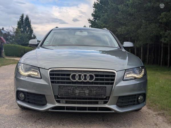 Grey Audi A4 2011 in Rokiskis, with an engine capacity of 1.97 L and mileage of 313 thousand km for 5490 €, photo 2 on AUTOMOTO.COM.LV