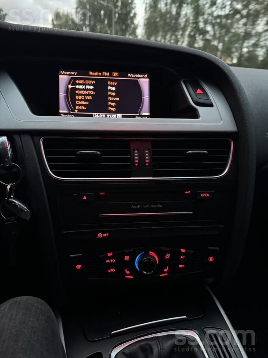Grey Audi A4 2011 in Riga, with an engine capacity of 2.70 L and mileage of 380 thousand km for 4500 €, photo 12 on AUTOMOTO.COM.LV