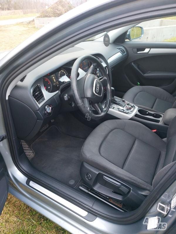 Grey Audi A4 2011 in Telschi, with an engine capacity of 2.00 L and mileage of 282 thousand km for 5500 €, photo 10 on AUTOMOTO.COM.LV