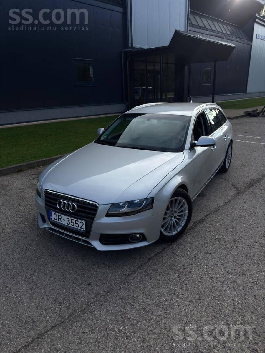 Grey Audi A4 2011 in Riga, with an engine capacity of 2.00 L and mileage of 161 thousand km for 6700 €, photo 1 on AUTOMOTO.COM.LV