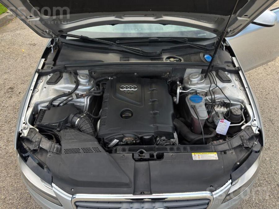 Grey Audi A4 2011 in Riga, with an engine capacity of 2.00 L and mileage of 161 thousand km for 6700 €, photo 7 on AUTOMOTO.COM.LV