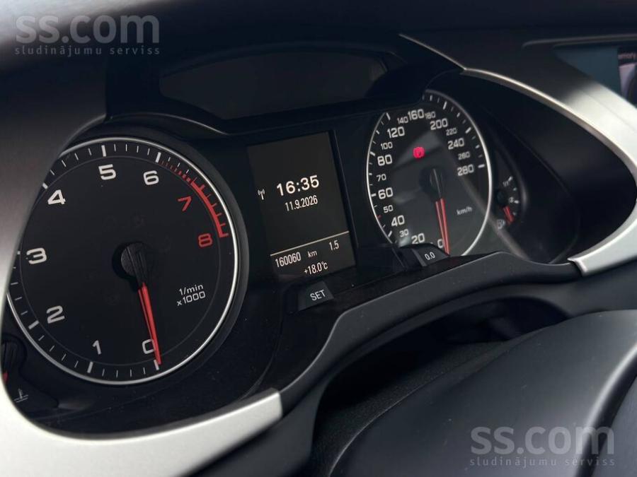 Grey Audi A4 2011 in Riga, with an engine capacity of 2.00 L and mileage of 161 thousand km for 6700 €, photo 10 on AUTOMOTO.COM.LV