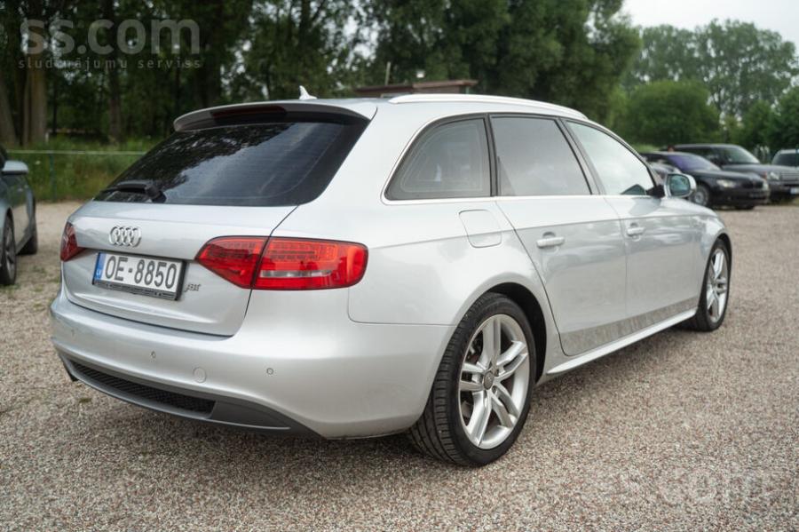 Pelēks Audi A4 2012 Liepāja, ar dzinēja tilpumu 1.80 L un nobraukumu 284 tūkst. km par 6900 €, foto 8 vietnē AUTOMOTO.COM.LV