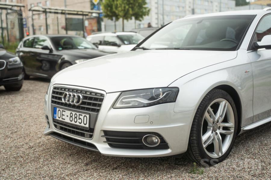 Pelēks Audi A4 2012 Liepāja, ar dzinēja tilpumu 1.80 L un nobraukumu 284 tūkst. km par 6900 €, foto 14 vietnē AUTOMOTO.COM.LV