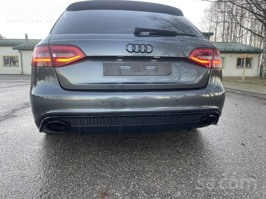 Grey Audi A4 2012 in Cesis, with an engine capacity of 1.80 L and mileage of 325 thousand km for 8850 €, photo 9 on AUTOMOTO.COM.LV