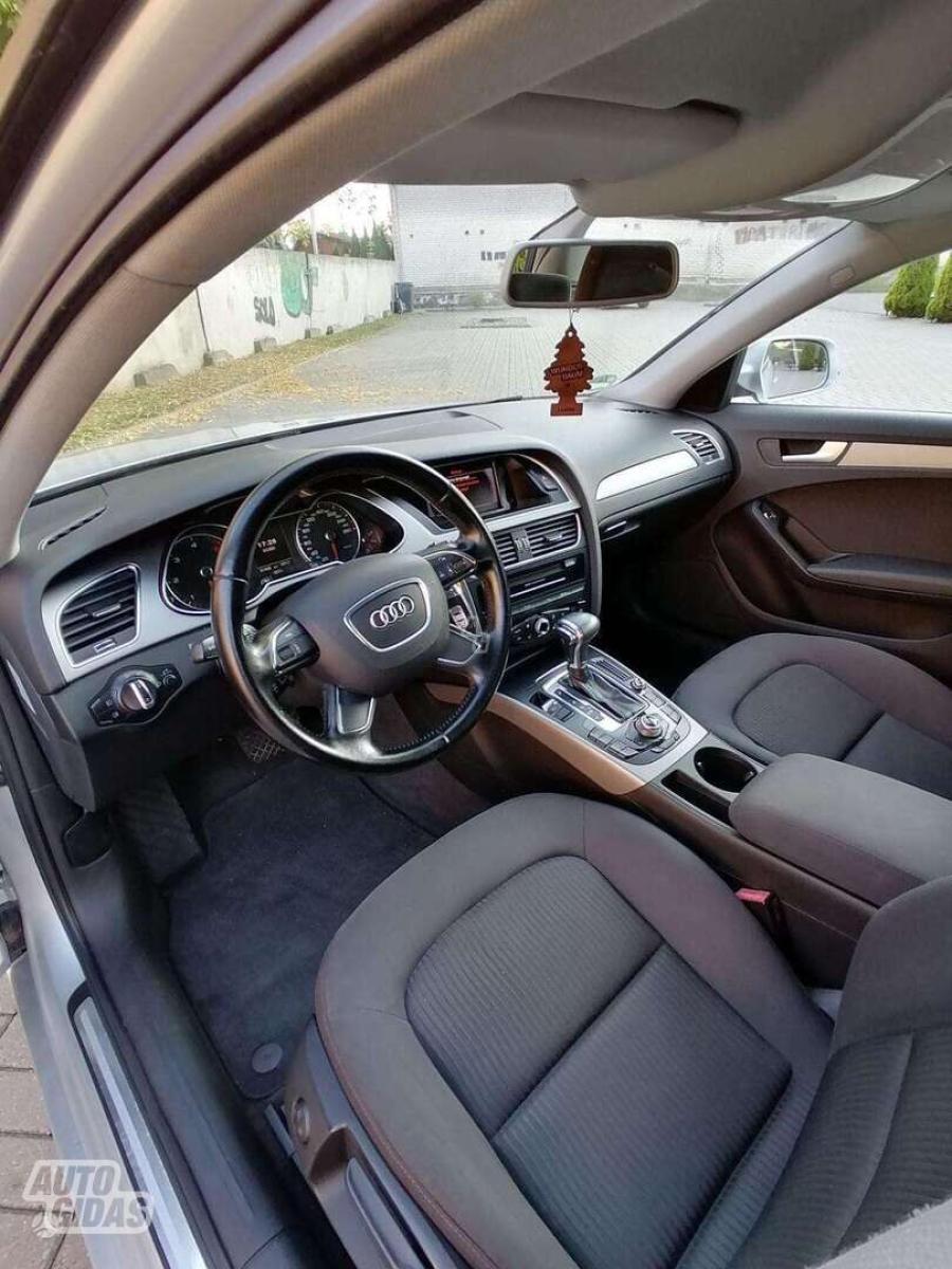 Grey Audi A4 2012 in Vilnius, with an engine capacity of 2.00 L and mileage of 212 thousand km for 7000 €, photo 16 on AUTOMOTO.COM.LV