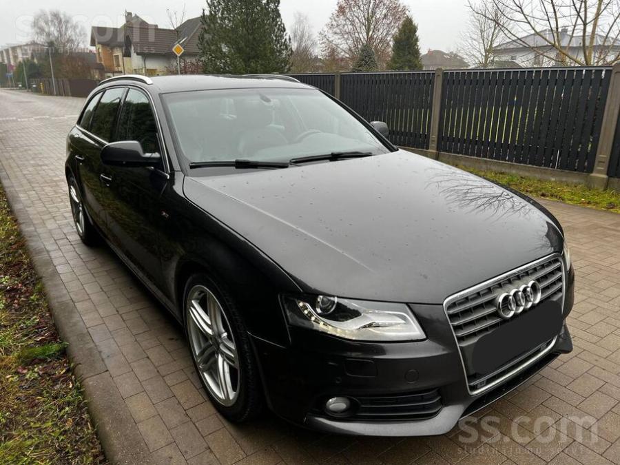 Grey Audi A4 2012 in Riga, with an engine capacity of 2.00 L and mileage of 188 thousand km for 7150 €, photo 1 on AUTOMOTO.COM.LV