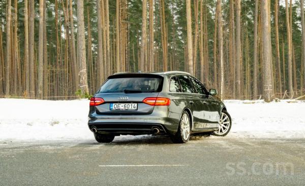 Pelēks Audi A4 2012 Rīga, ar dzinēja tilpumu 1.80 L un nobraukumu 260 tūkst. km par 8990 €, foto 6 vietnē AUTOMOTO.COM.LV