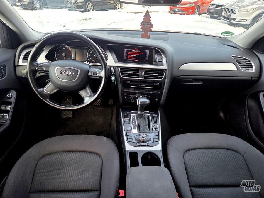 Pelēks Audi A4 2012 Viļņa, ar dzinēja tilpumu 2.00 L un nobraukumu 212 tūkst. km par 7000 €, foto 13 vietnē AUTOMOTO.COM.LV