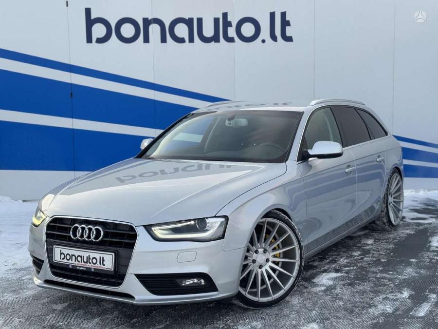Pelēks Audi A4 2012 Kauņa, ar dzinēja tilpumu 1.97 L un nobraukumu 326 tūkst. km par 7999 €, foto 1 vietnē AUTOMOTO.COM.LV