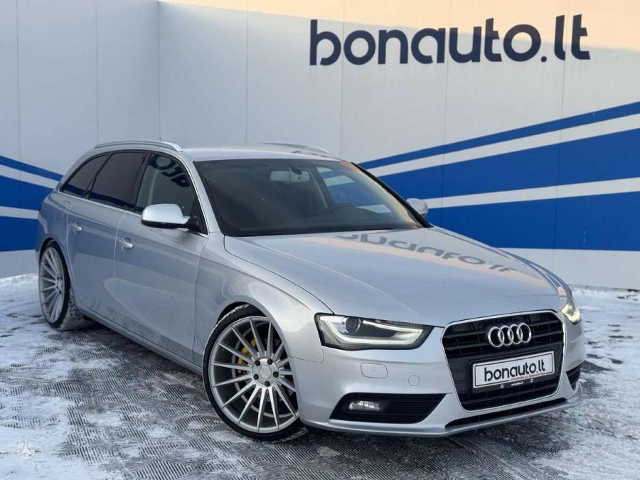 Pelēks Audi A4 2012 Kauņa, ar dzinēja tilpumu 1.97 L un nobraukumu 326 tūkst. km par 7999 €, foto 2 vietnē AUTOMOTO.COM.LV