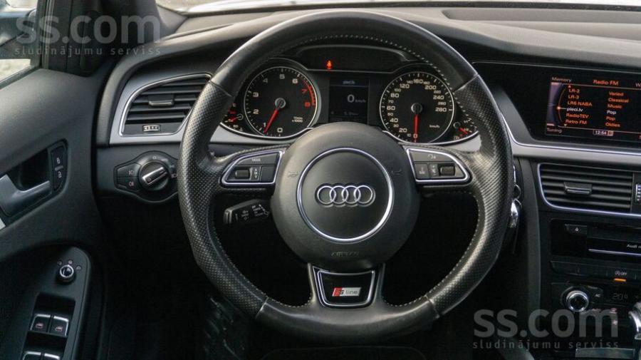 Pelēks Audi A4 2012 Rīga, ar dzinēja tilpumu 1.80 L un nobraukumu 260 tūkst. km par 8390 €, foto 13 vietnē AUTOMOTO.COM.LV
