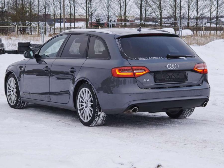 Pelēks Audi A4 2012 Kėdainiai, ar dzinēja tilpumu 2.97 L un nobraukumu 265 tūkst. km par 7650 €, foto 4 vietnē AUTOMOTO.COM.LV
