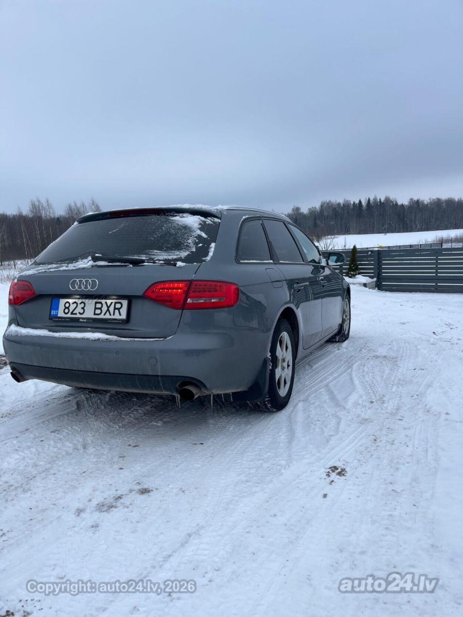 Grey Audi A4 2012 in Rapla, with an engine capacity of 2.00 L and mileage of 370 thousand km for 5500 €, photo 3 on AUTOMOTO.COM.LV