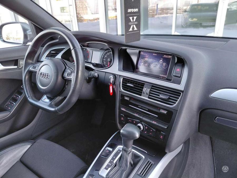 Pelēks Audi A4 2012 Viļņa, ar dzinēja tilpumu 2.97 L un nobraukumu 291 tūkst. km par 9000 €, foto 14 vietnē AUTOMOTO.COM.LV