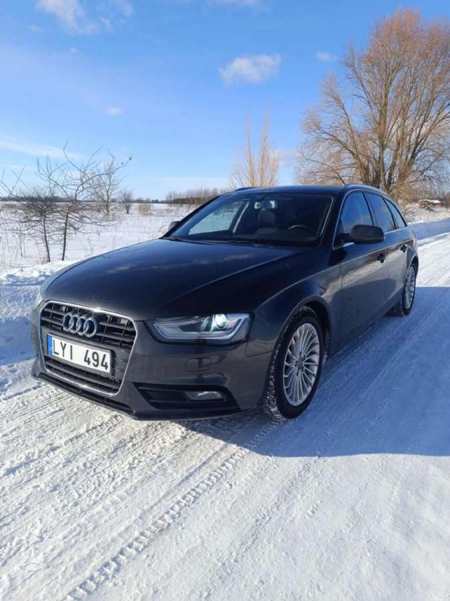 Grey Audi A4 2012 in Panevezys, with an engine capacity of 2.00 L and mileage of 329 thousand km for 7700 €, photo 1 on AUTOMOTO.COM.LV