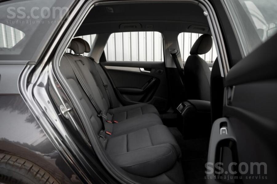 Pelēks Audi A4 2012 Talsi, ar dzinēja tilpumu 2.00 L un nobraukumu 233 tūkst. km par 9490 €, foto 12 vietnē AUTOMOTO.COM.LV