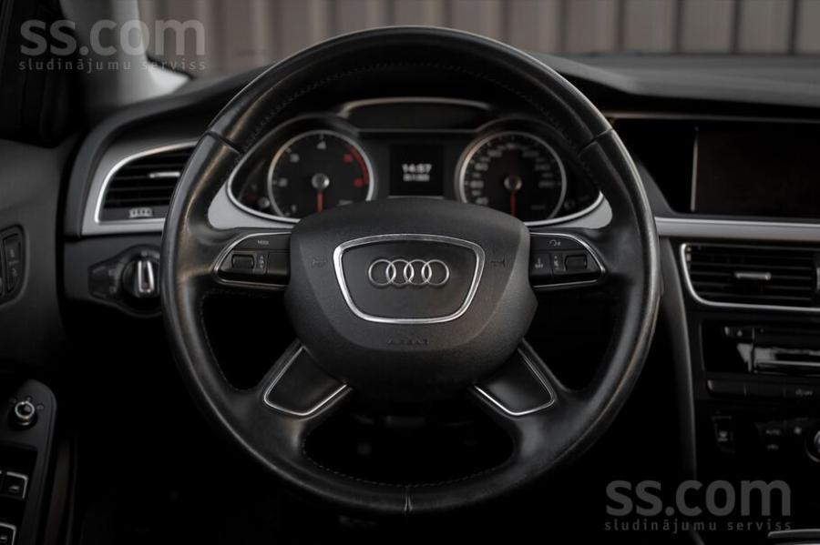 Pelēks Audi A4 2012 Talsi, ar dzinēja tilpumu 2.00 L un nobraukumu 233 tūkst. km par 9490 €, foto 18 vietnē AUTOMOTO.COM.LV