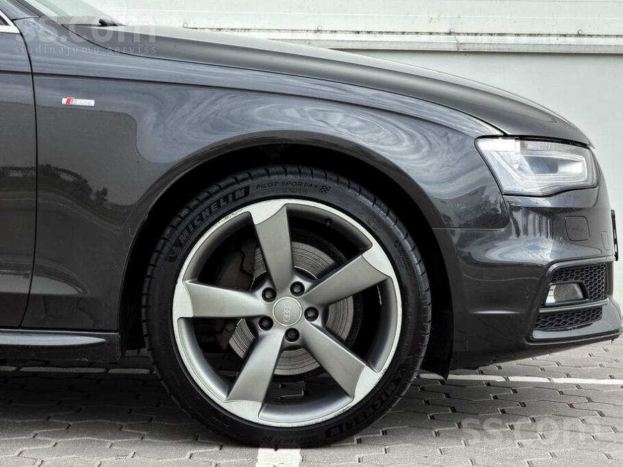 Grey Audi A4 2012 in Riga, with an engine capacity of 3.00 L and mileage of 0 thousand km for 9250 €, photo 13 on AUTOMOTO.COM.LV