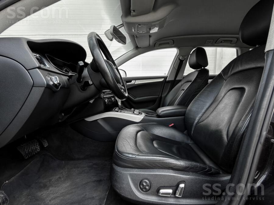 Grey Audi A4 2012 in Riga, with an engine capacity of 3.00 L and mileage of 0 thousand km for 9250 €, photo 17 on AUTOMOTO.COM.LV