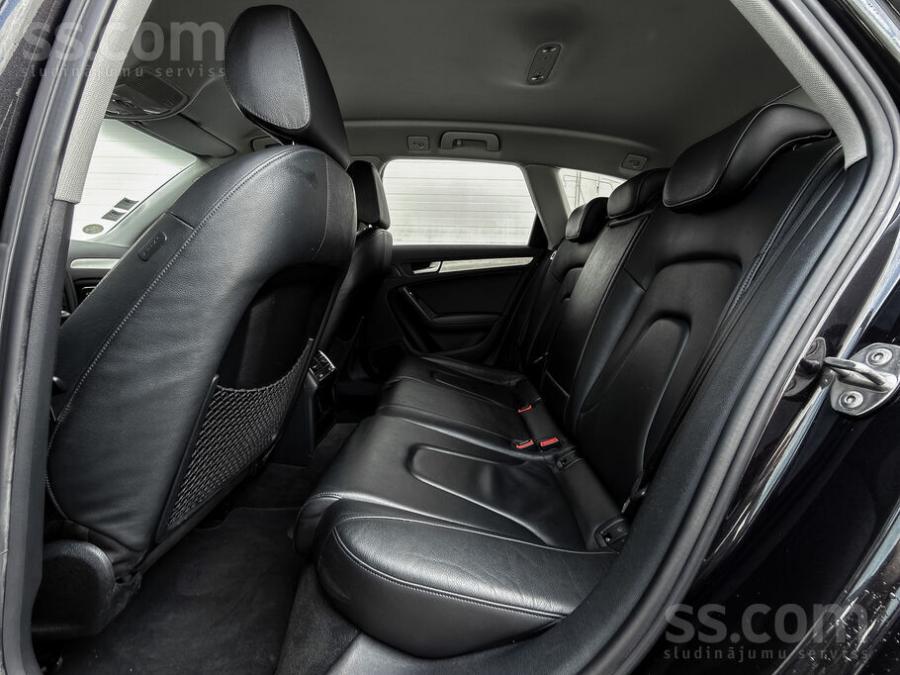 Grey Audi A4 2012 in Riga, with an engine capacity of 3.00 L and mileage of 0 thousand km for 9250 €, photo 18 on AUTOMOTO.COM.LV
