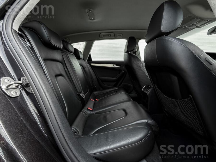 Grey Audi A4 2012 in Riga, with an engine capacity of 3.00 L and mileage of 0 thousand km for 9250 €, photo 20 on AUTOMOTO.COM.LV