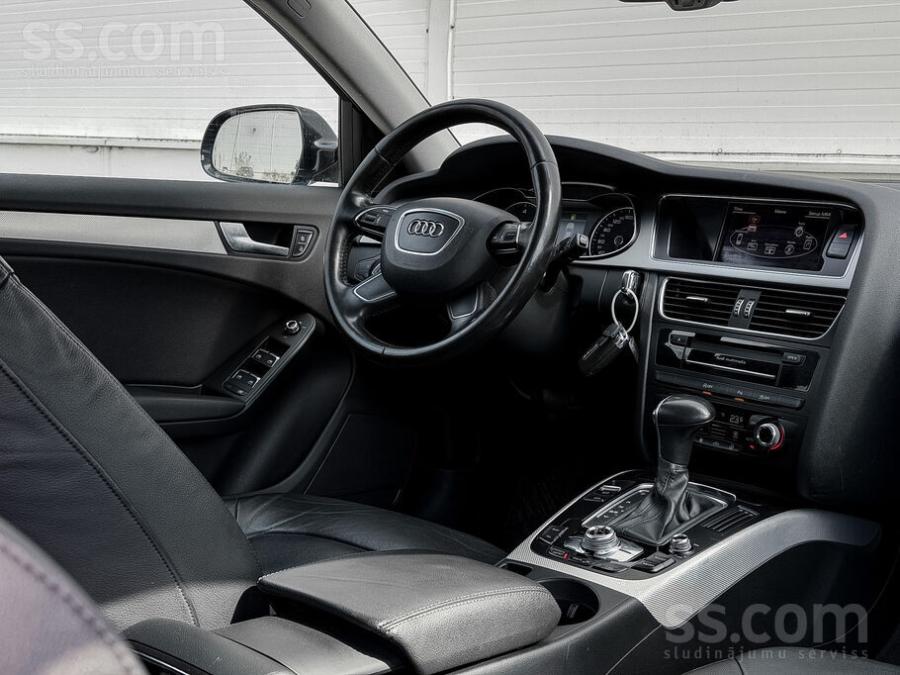 Grey Audi A4 2012 in Riga, with an engine capacity of 3.00 L and mileage of 0 thousand km for 9250 €, photo 21 on AUTOMOTO.COM.LV