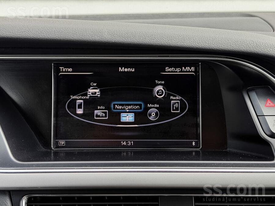 Grey Audi A4 2012 in Riga, with an engine capacity of 3.00 L and mileage of 0 thousand km for 9250 €, photo 30 on AUTOMOTO.COM.LV