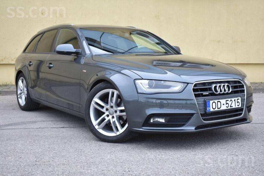 Grey Audi A4 2012 in Talsi, with an engine capacity of 1.80 L and mileage of 175 thousand km for 9900 €, photo 1 on AUTOMOTO.COM.LV