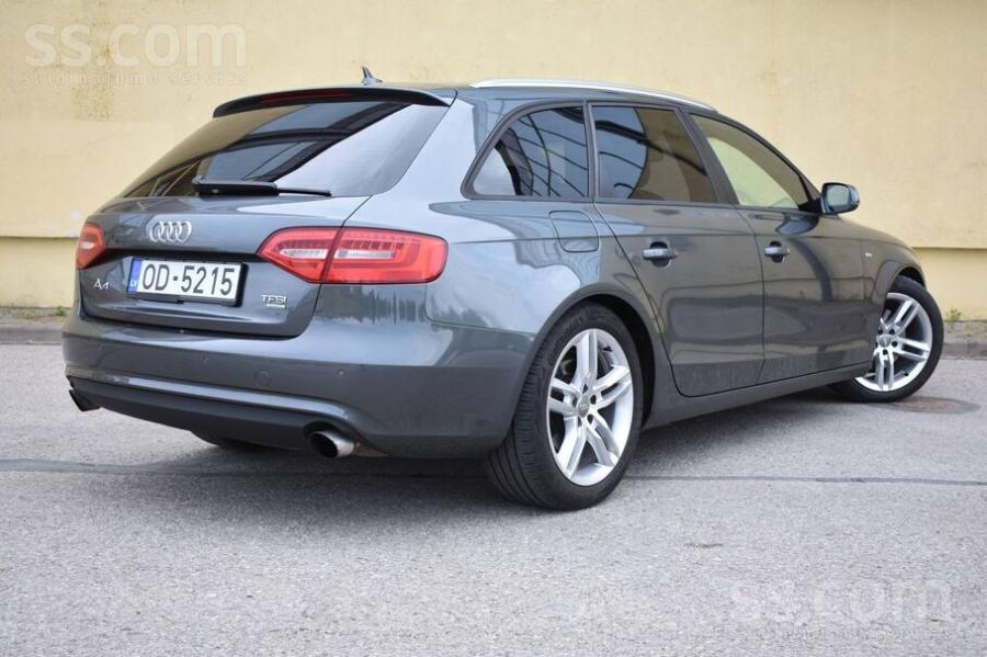 Grey Audi A4 2012 in Talsi, with an engine capacity of 1.80 L and mileage of 175 thousand km for 9900 €, photo 6 on AUTOMOTO.COM.LV