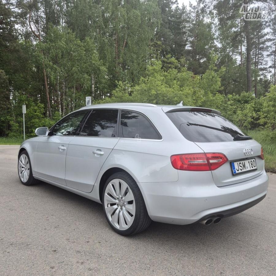 Grey Audi A4 2012 in Vilnius, with an engine capacity of 2.00 L and mileage of 345 thousand km for 7100 €, photo 5 on AUTOMOTO.COM.LV