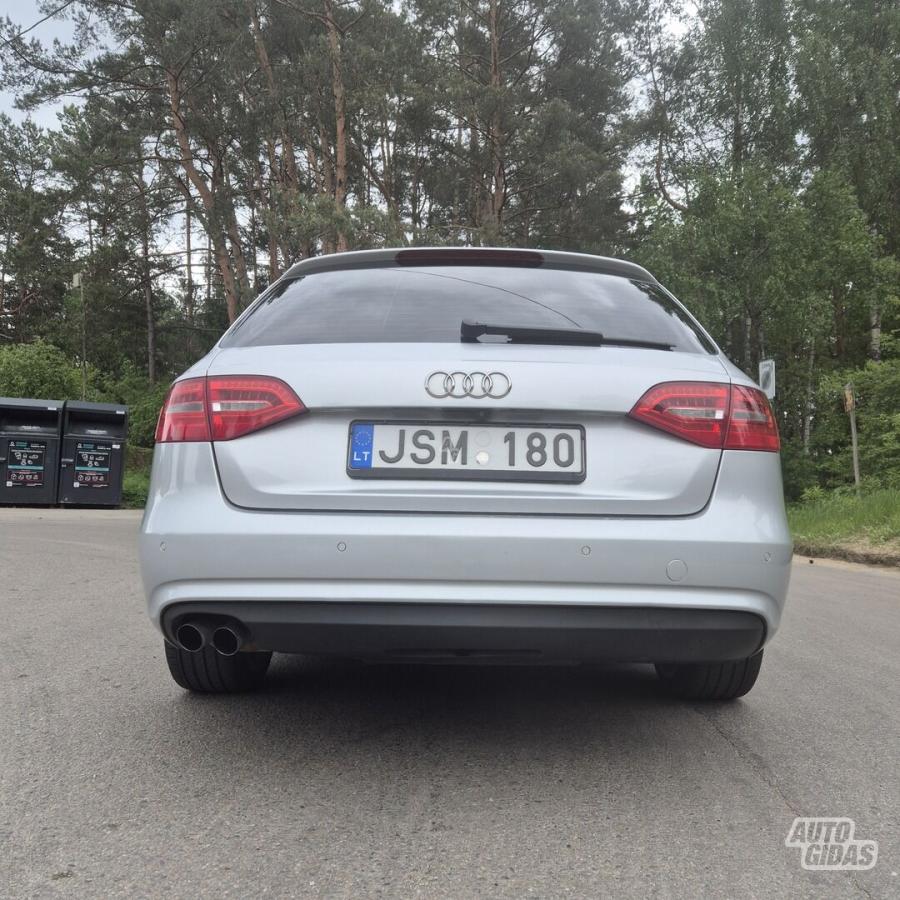 Grey Audi A4 2012 in Vilnius, with an engine capacity of 2.00 L and mileage of 345 thousand km for 7100 €, photo 7 on AUTOMOTO.COM.LV