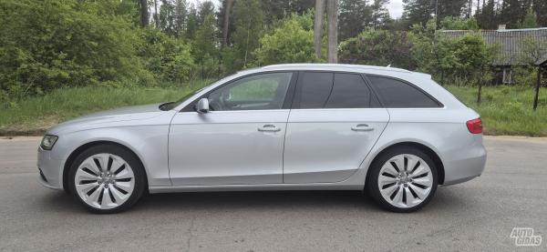 Grey Audi A4 2012 in Vilnius, with an engine capacity of 2.00 L and mileage of 345 thousand km for 7100 €, photo 8 on AUTOMOTO.COM.LV
