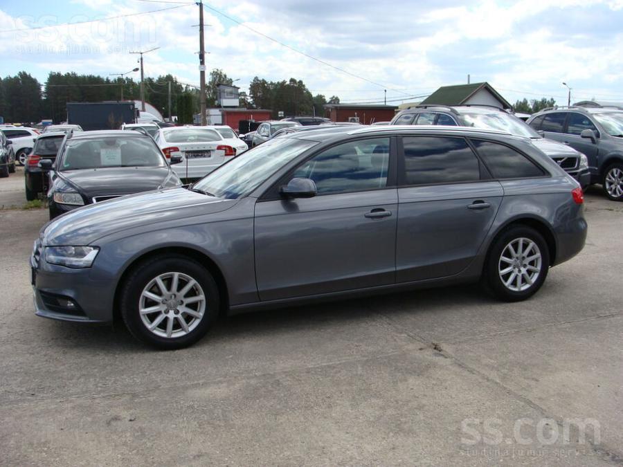 Grey Audi A4 2012 in Riga, with an engine capacity of 2.00 L and mileage of 0 thousand km for 7500 €, photo 5 on AUTOMOTO.COM.LV
