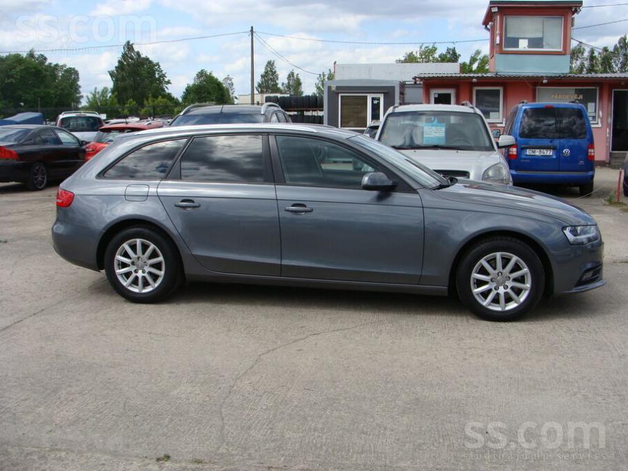 Grey Audi A4 2012 in Riga, with an engine capacity of 2.00 L and mileage of 0 thousand km for 7500 €, photo 6 on AUTOMOTO.COM.LV