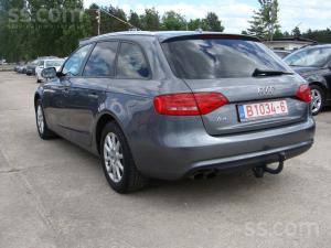 Grey Audi A4 2012 in Riga, with an engine capacity of 2.00 L and mileage of 0 thousand km for 7500 €, photo 7 on AUTOMOTO.COM.LV