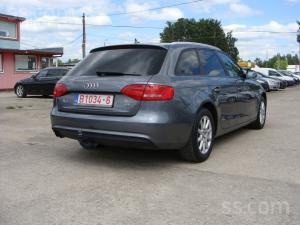 Grey Audi A4 2012 in Riga, with an engine capacity of 2.00 L and mileage of 0 thousand km for 7500 €, photo 9 on AUTOMOTO.COM.LV