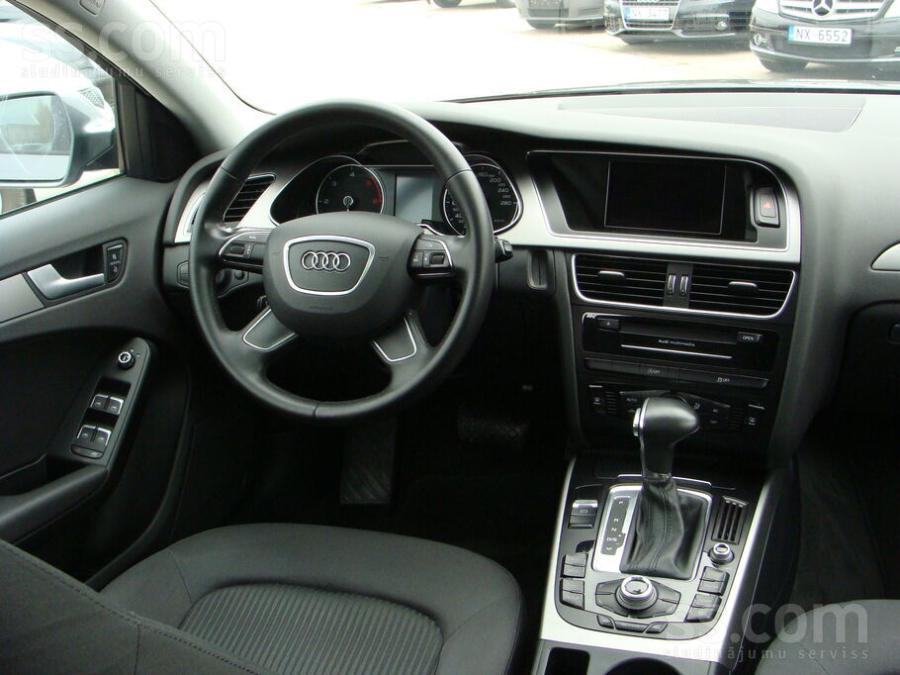 Grey Audi A4 2012 in Riga, with an engine capacity of 2.00 L and mileage of 0 thousand km for 7500 €, photo 13 on AUTOMOTO.COM.LV