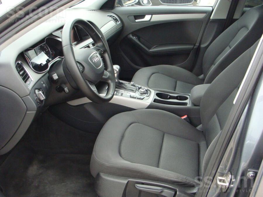 Grey Audi A4 2012 in Riga, with an engine capacity of 2.00 L and mileage of 0 thousand km for 7500 €, photo 14 on AUTOMOTO.COM.LV