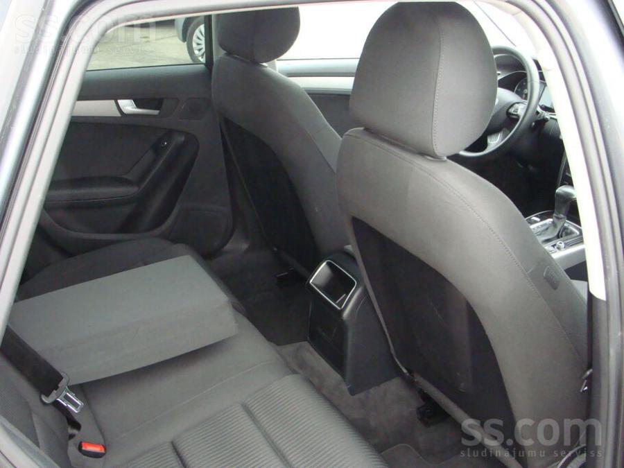 Grey Audi A4 2012 in Riga, with an engine capacity of 2.00 L and mileage of 0 thousand km for 7500 €, photo 16 on AUTOMOTO.COM.LV