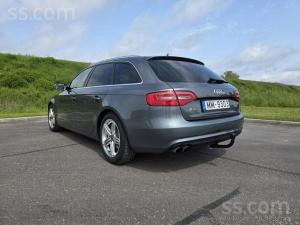 Pelēks Audi A4 2012 Daugavpils, ar dzinēja tilpumu 2.00 L un nobraukumu 310 tūkst. km par 8300 €, foto 5 vietnē AUTOMOTO.COM.LV