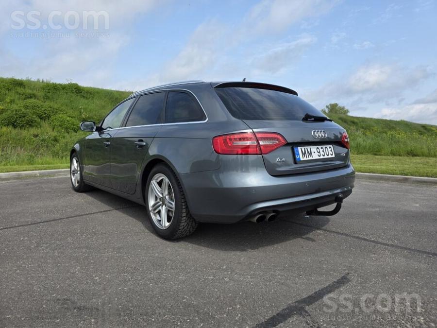 Pelēks Audi A4 2012 Daugavpils, ar dzinēja tilpumu 2.00 L un nobraukumu 310 tūkst. km par 8300 €, foto 5 vietnē AUTOMOTO.COM.LV