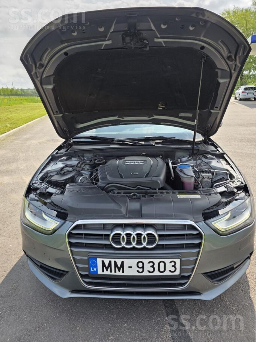 Pelēks Audi A4 2012 Daugavpils, ar dzinēja tilpumu 2.00 L un nobraukumu 310 tūkst. km par 8300 €, foto 6 vietnē AUTOMOTO.COM.LV