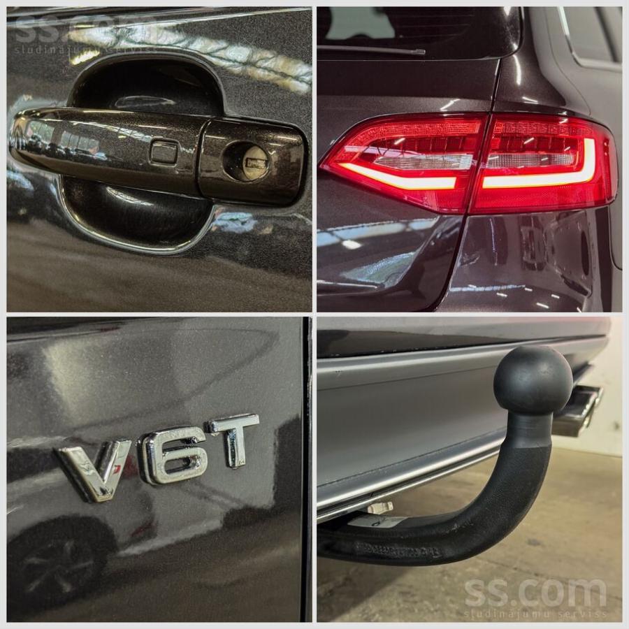 Grey Audi A4 2012 in Jurmala, with an engine capacity of 3.00 L and mileage of 241 thousand km for 9995 €, photo 29 on AUTOMOTO.COM.LV