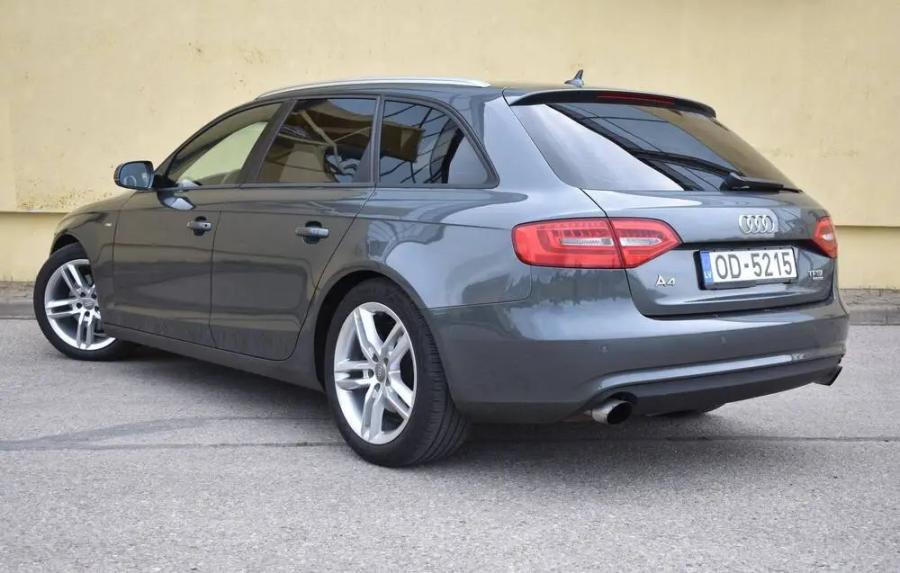 Pelēks Audi A4 2012 Talsi, ar dzinēja tilpumu 1.80 L un nobraukumu 175 tūkst. km par 9900 €, foto 3 vietnē AUTOMOTO.COM.LV